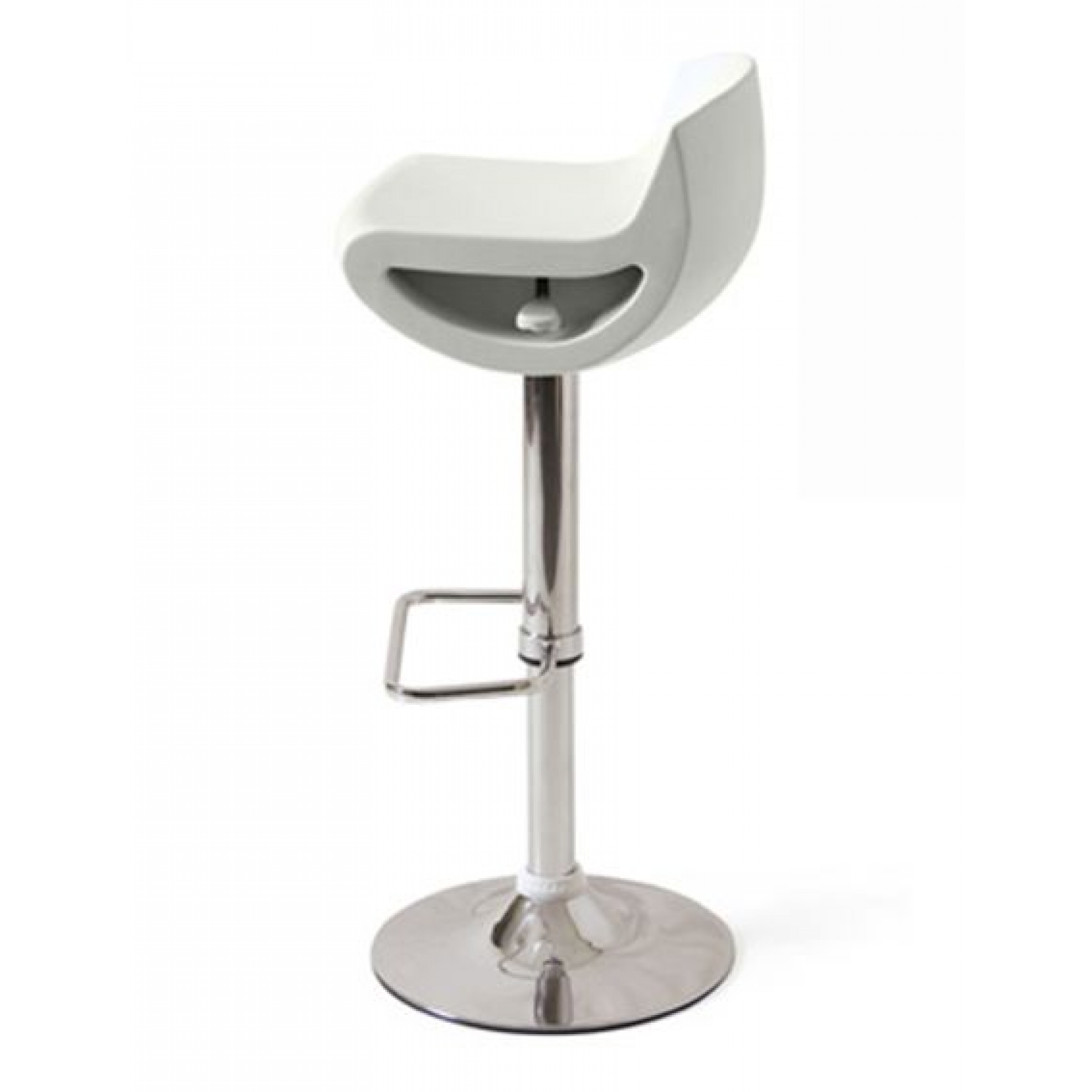 SGABELLO ABS BIANCO DESIGN MODERNO - BAR - CUCINA - CASA - RISTORANTE ...