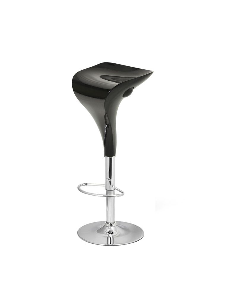 SGABELLO ABS NERO DESIGN MODERNO - BAR - CUCINA - CASA - RISTORANTE ...