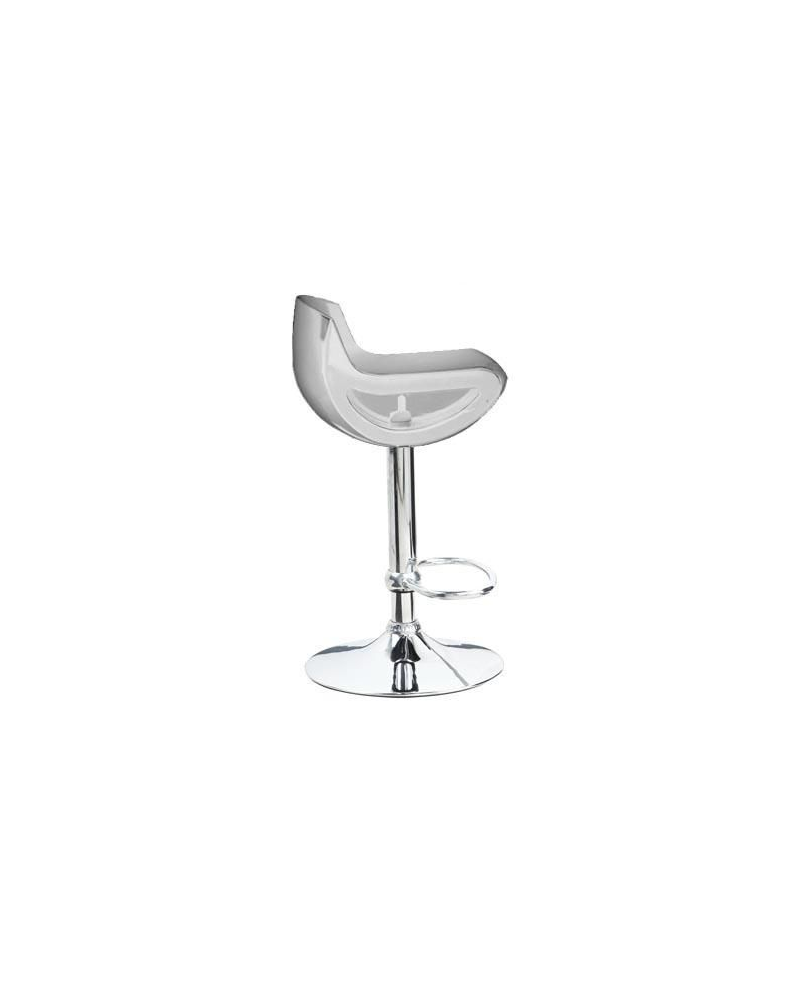 SGABELLO ABS SILVER DESIGN MODERNO - BAR - CUCINA - CASA - RISTORANTE ...